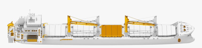 Cargo Vessel - Heavy Lift Ship, HD Png Download , Transparent Png Image ...