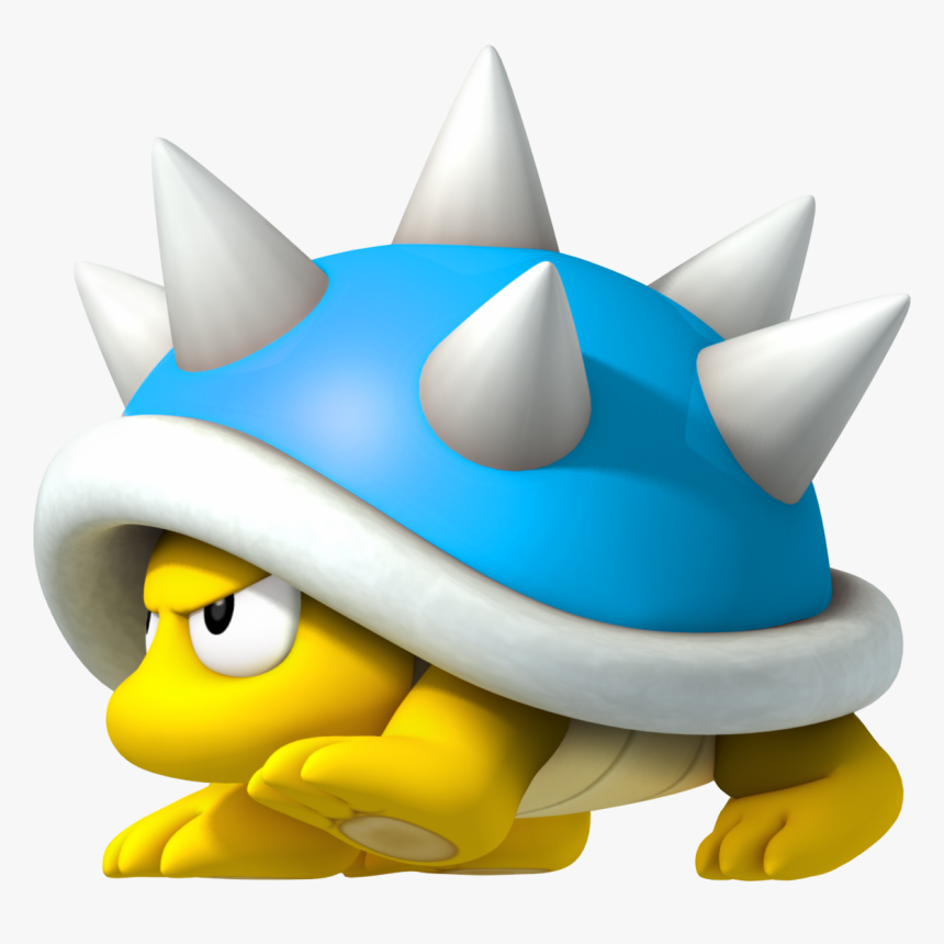 Sky Blue Spiny Mario , Png Download - Super Mario Sky Blue Spiny ...