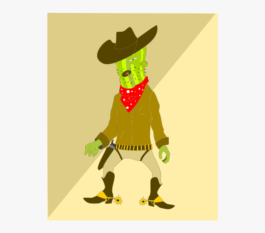 Free Vector Go Go Cactus Man - رجل الصبار, HD Png Download ...