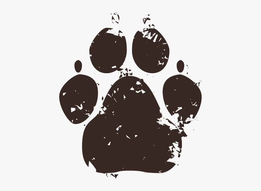 Red Glitter Paw Print, HD Png Download , Transparent Png Image - PNGitem