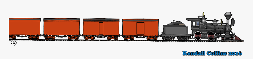Cargo Train Clipart Vector Royalty Free Library Freight - Cargo Train ...