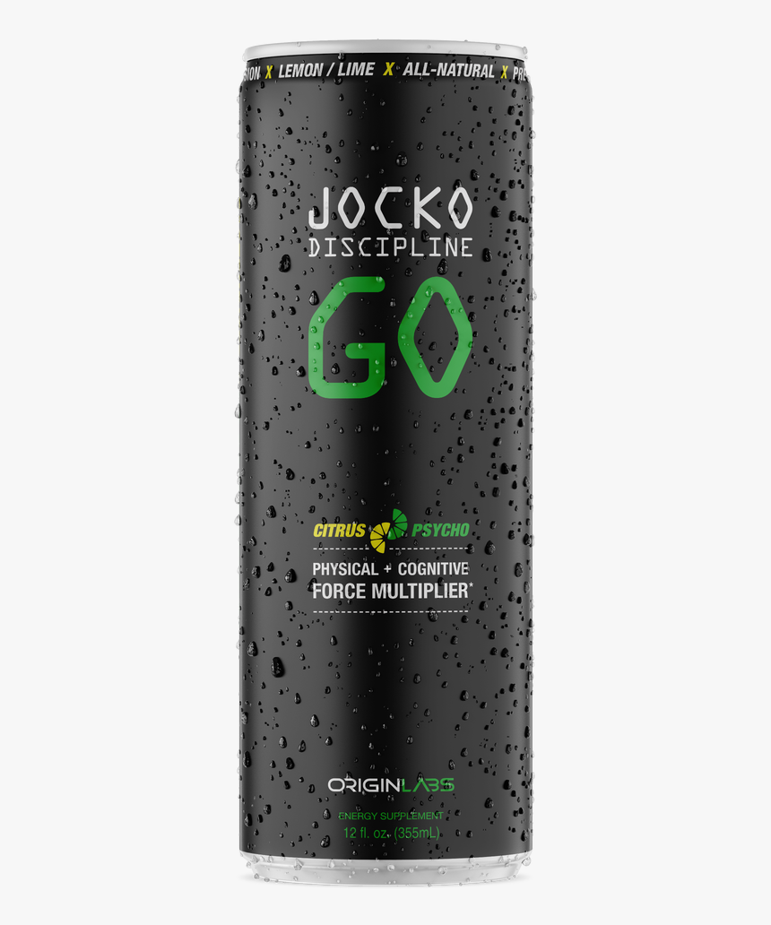 Jocko Discipline Go Drink - Energy Shot, HD Png Download , Transparent ...