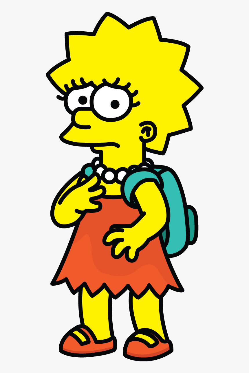 Royalty Free Library Lisa The Simpsons Http Drawingmanuals - Lisa ...