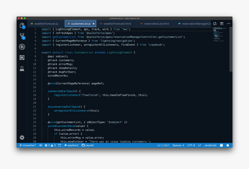 Codey Midnight Theme In Action - Dark Mode Salesforce Lightning, HD Png ...