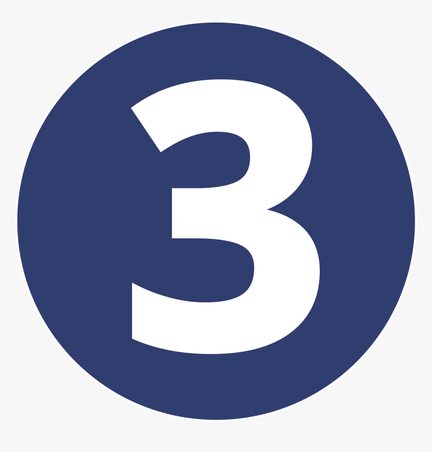 Blue Number Icon Png, Transparent Png , Transparent Png Image - PNGitem