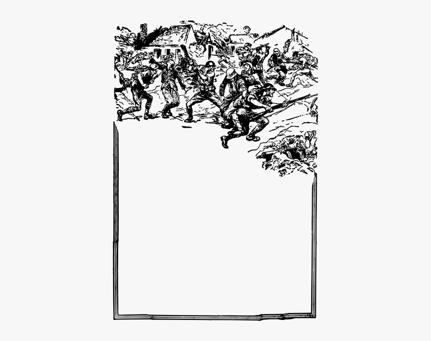 Soldier S Frame - First World War Cli, HD Png Download , Transparent ...