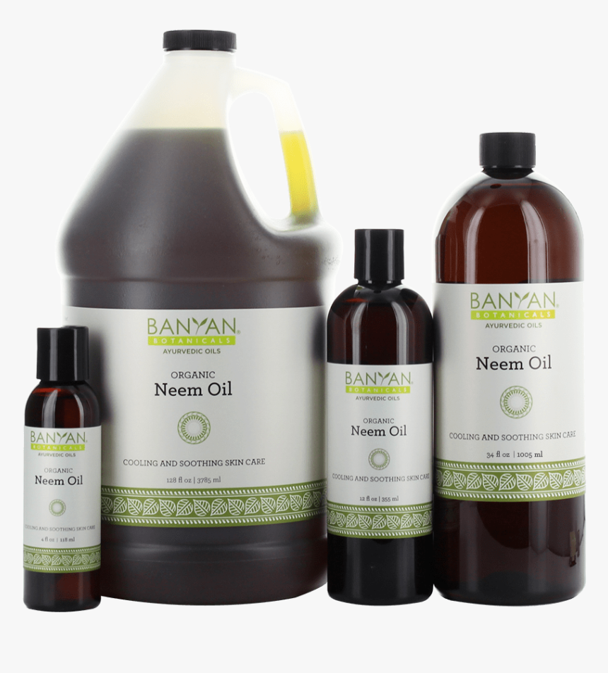 Neem Oil By Banyan Botanicals - Neem Tree, HD Png Download ...