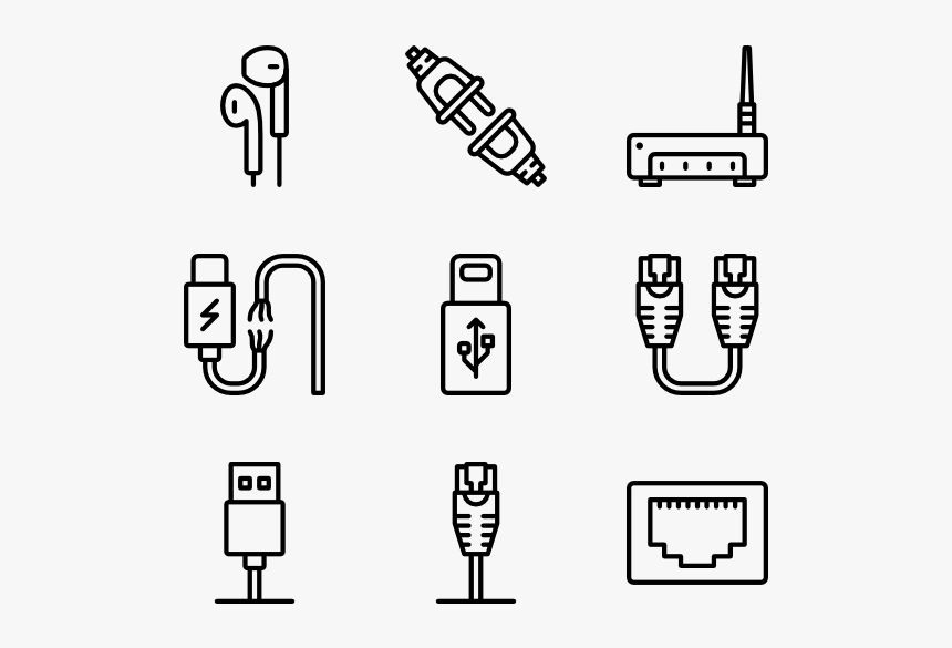 Cable Vector Utp - Utp Icon Png, Transparent Png , Transparent Png ...