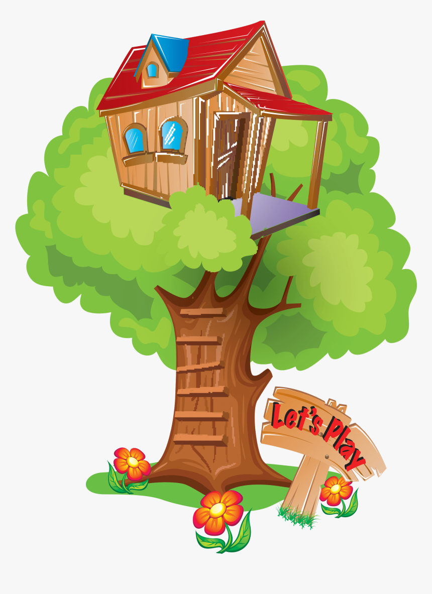 Clubhouse Clipart Tree House - Kids Clubhouse Png, Transparent Png ...