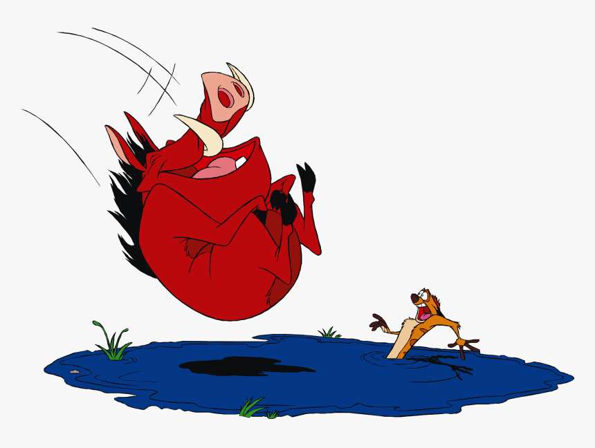 Timon And Pumbaa Cartoon Character, Timon And Pumbaa, HD Png Download ...
