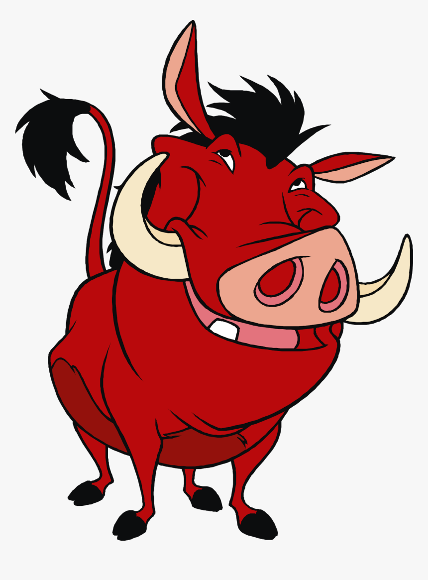 Timon And Pumbaa Cartoon Character, Timon And Pumbaa - Clipart Pumba ...