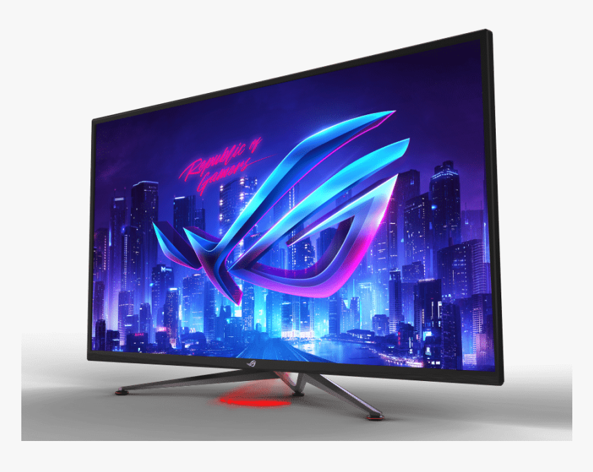 Asus Rog Strix Gaming Monitor Prices - Asus Rog Strix Xg43uq, HD Png ...