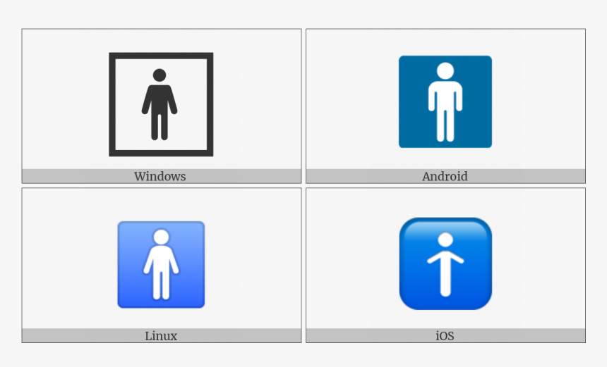 Mens Symbol On Various Operating Systems - Mens Toilet, HD Png Download ...