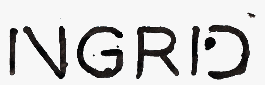 Ingrid Record Label Logo - Calligraphy, HD Png Download , Transparent ...