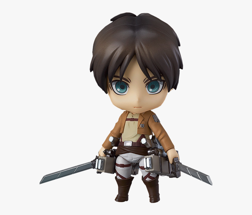 Attack On Titan - Eren Yeager Action Figure, HD Png Download ...