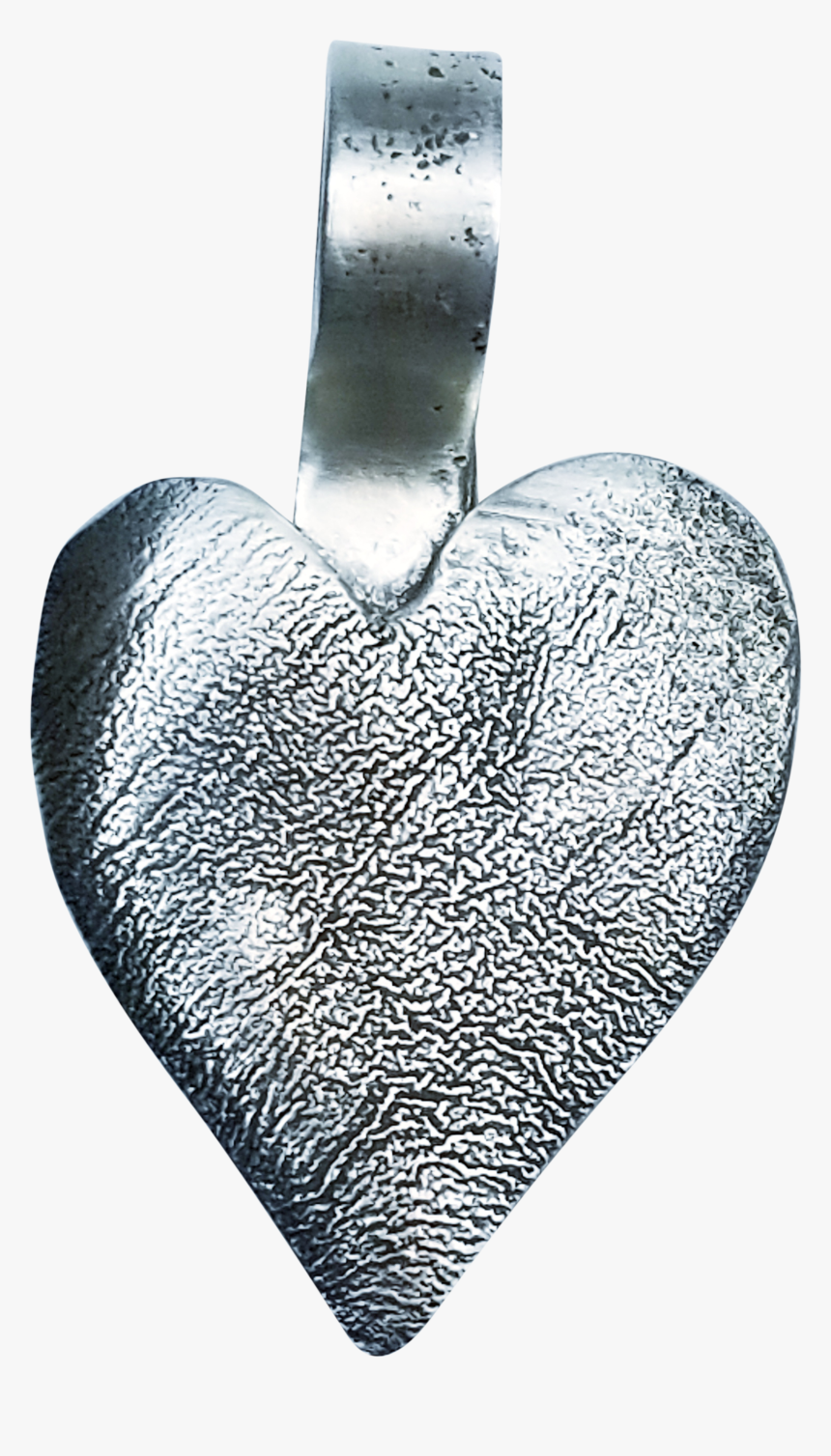 Lawrence Baca Sterling Mold Heart - Locket, HD Png Download ...