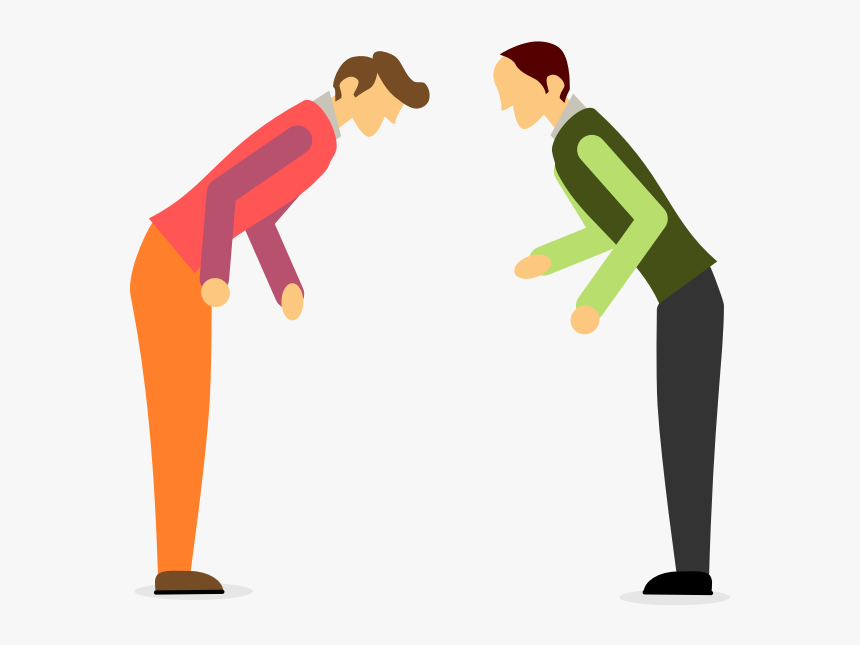 Two Men Bowing In Suits, HD Png Download , Transparent Png Image - PNGitem