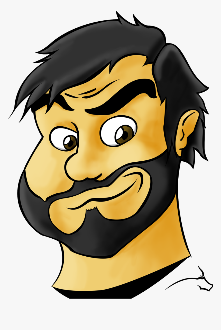 Jack Black Colored - Cartoon, HD Png Download , Transparent Png Image ...