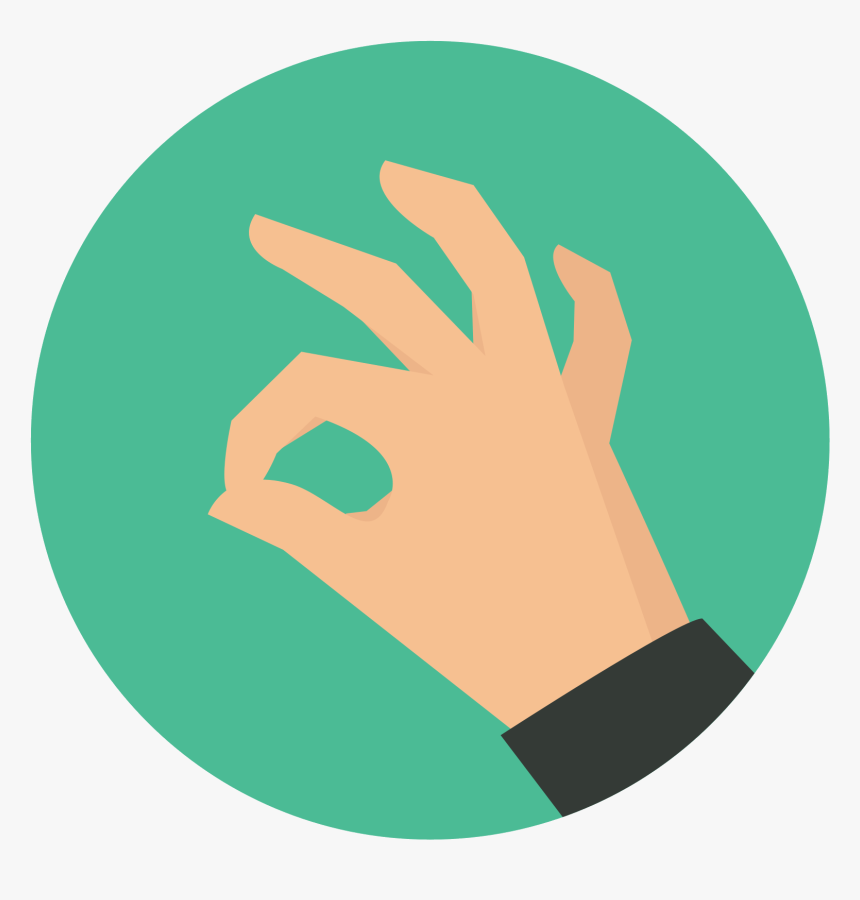 Ok Hand Icon Png