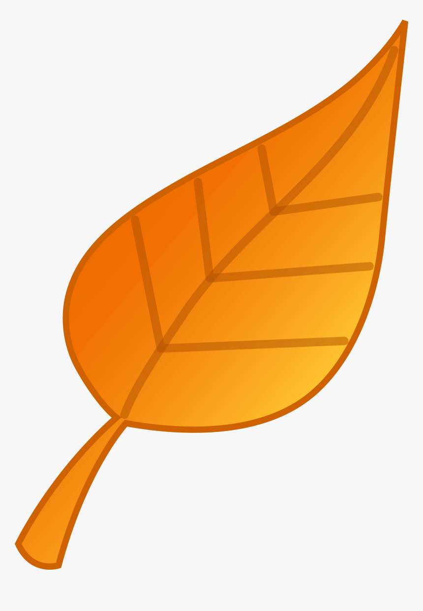 Orange Leaves Clipart