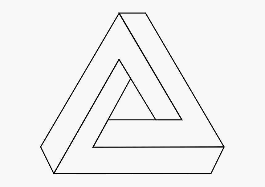 Impossible Triangle Png Clip Arts - Impossible Triangle Vector ...