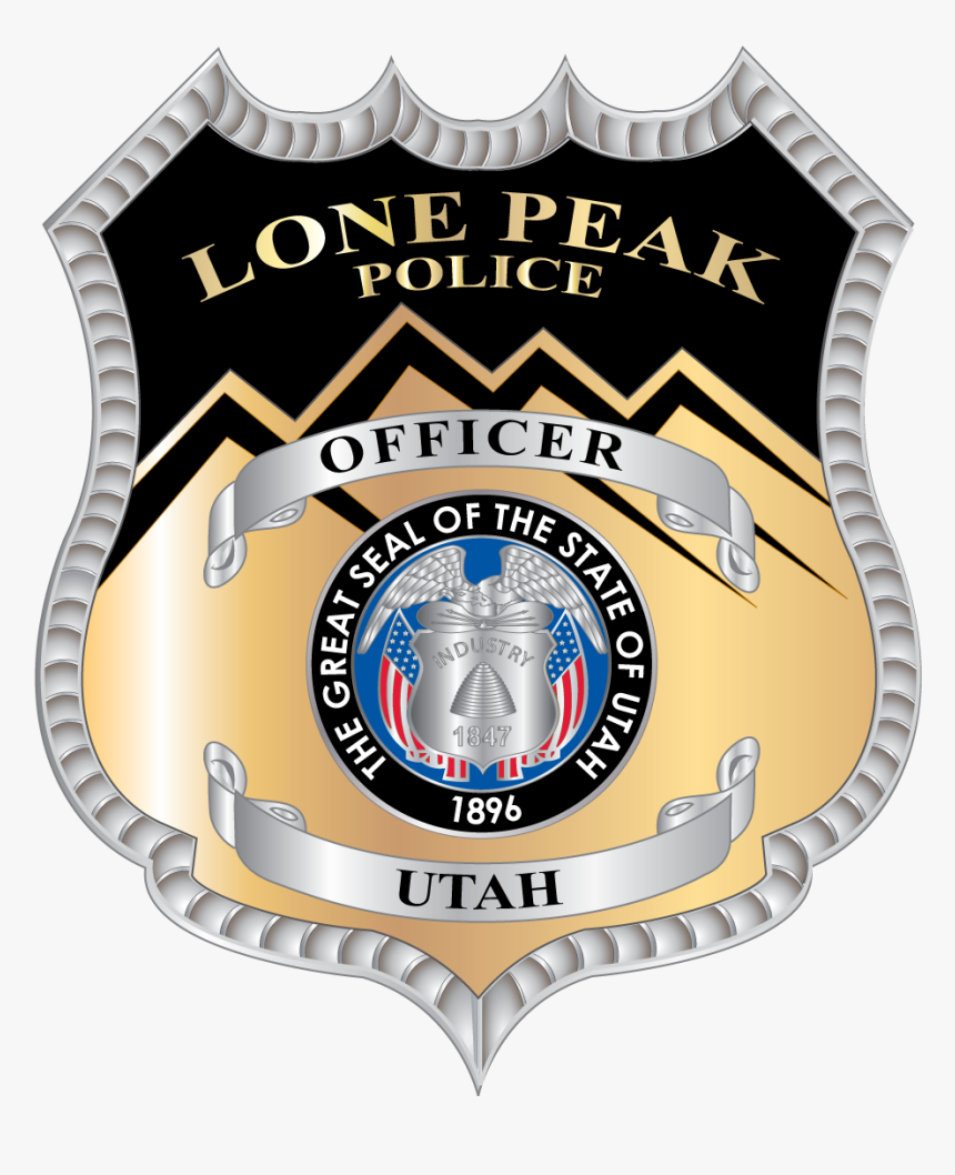 Lone Peak Police Badge, HD Png Download , Transparent Png Image - PNGitem