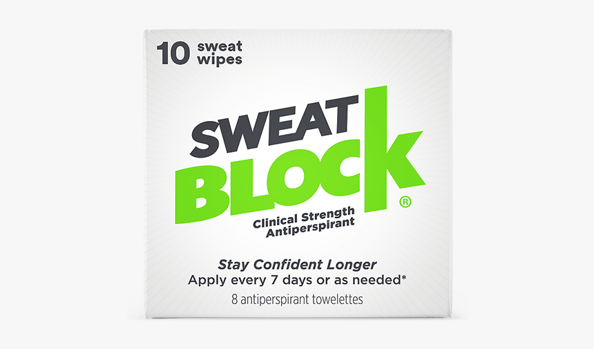 Sweatblock Antiperspirant Wipes For Excessive Sweating - Sweat Block ...