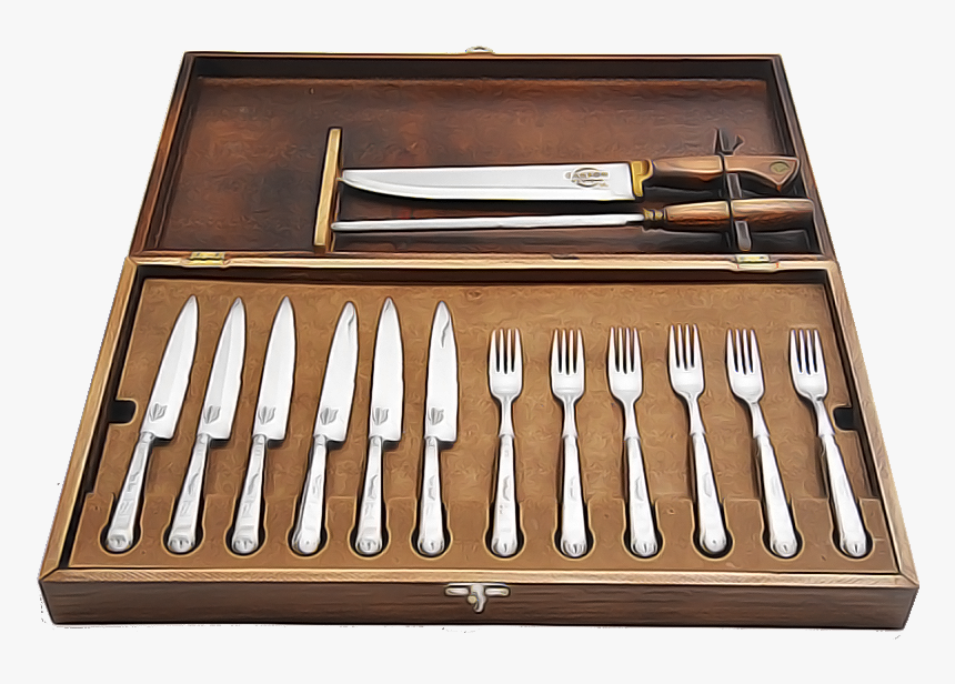 Carson Rodizio 26 Piece Stainless Premium Gaucho Flatware - Drawer, HD ...