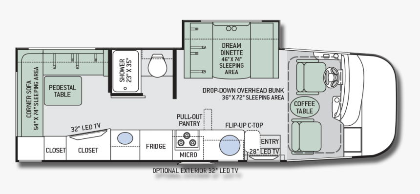 Best Motorhome Floor Plans | Viewfloor.co