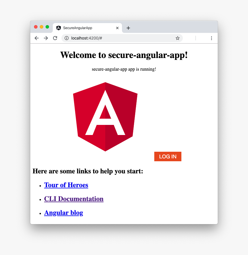 Angular App With The Auth0 Login Button - Node Js Multivendor Ecommerce, HD Png Download ...