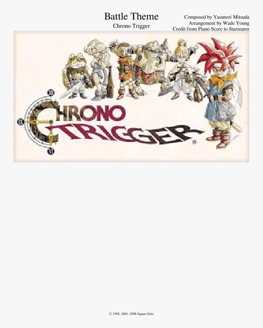 Chrono Trigger , Png Download - Chrono Trigger Limited Edition Cover ...