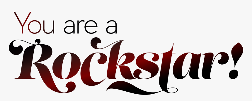 Welcome To Rockstar Academics - Calligraphy, HD Png Download ...