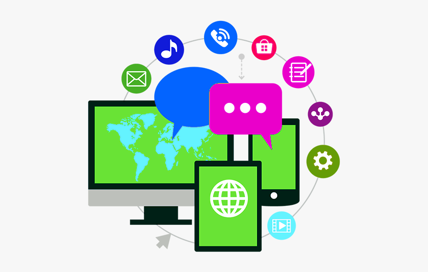 Web Development And Social Media, HD Png Download , Transparent Png ...