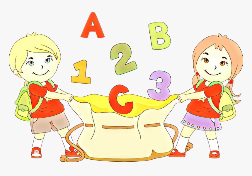 3 Children Clipart School