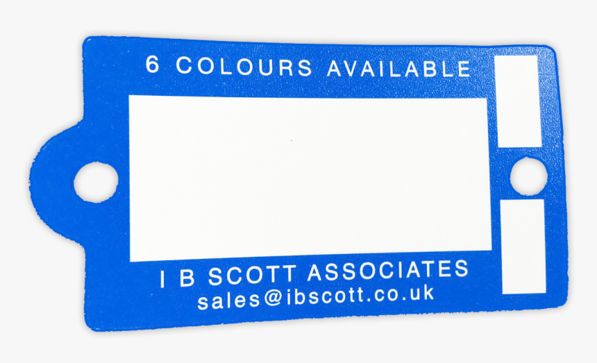 Plastic Key Tag Special Offer - Cobalt Blue, HD Png Download ...