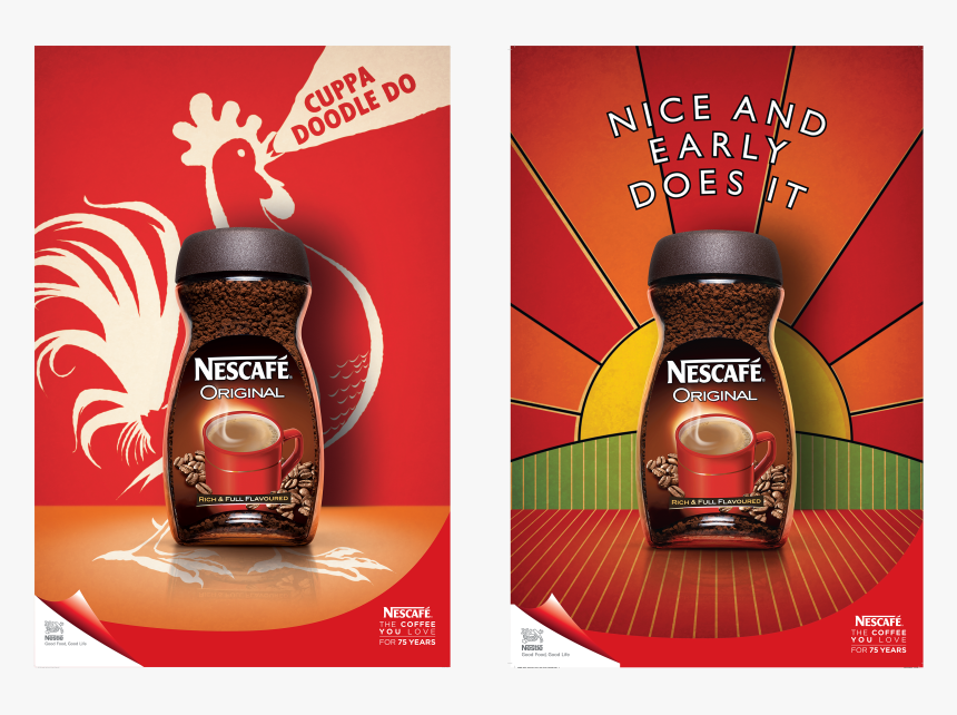 Press And Posters For Nescafe Original, Promoting Nescafe - Nescafe ...