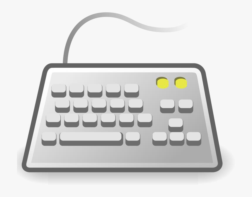 Office Equipment,space Bar,calculator - Computer Input Device Clipart ...