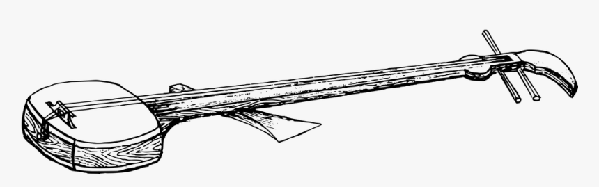 Shamisen Drawing, HD Png Download , Transparent Png Image - PNGitem