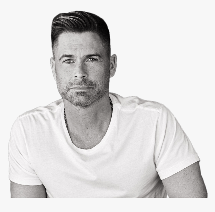 Rob Lowe Black And White - Rob Lowe, HD Png Download , Transparent Png ...