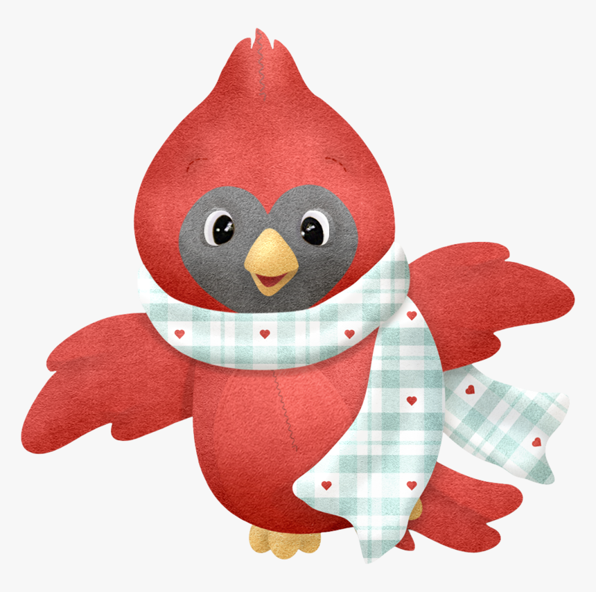 Birds ‿ ⁀ Christmas Clipart, Winter Clipart, Christmas - Red Winter ...