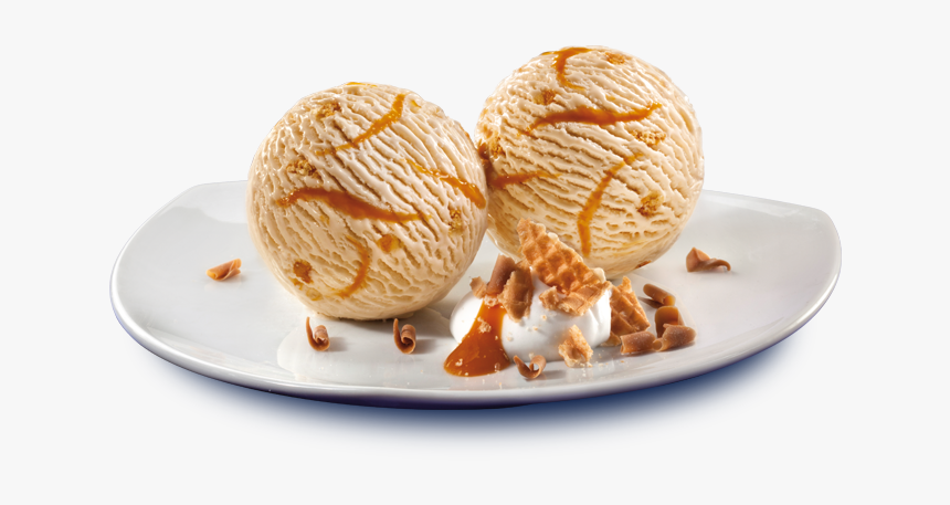 Caramel Biscuit Ice Cream, HD Png Download , Transparent Png Image ...