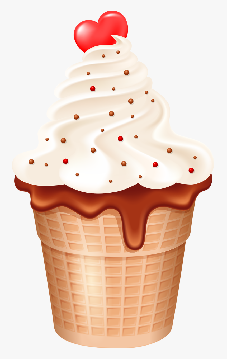 Cute Clipart ••°‿ ⁀ice Cream‿ ⁀°•• - Ice Cream, HD Png Download ...