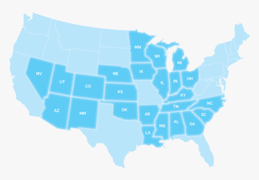 Map - Graph Of Obesity Rates In America, HD Png Download , Transparent ...