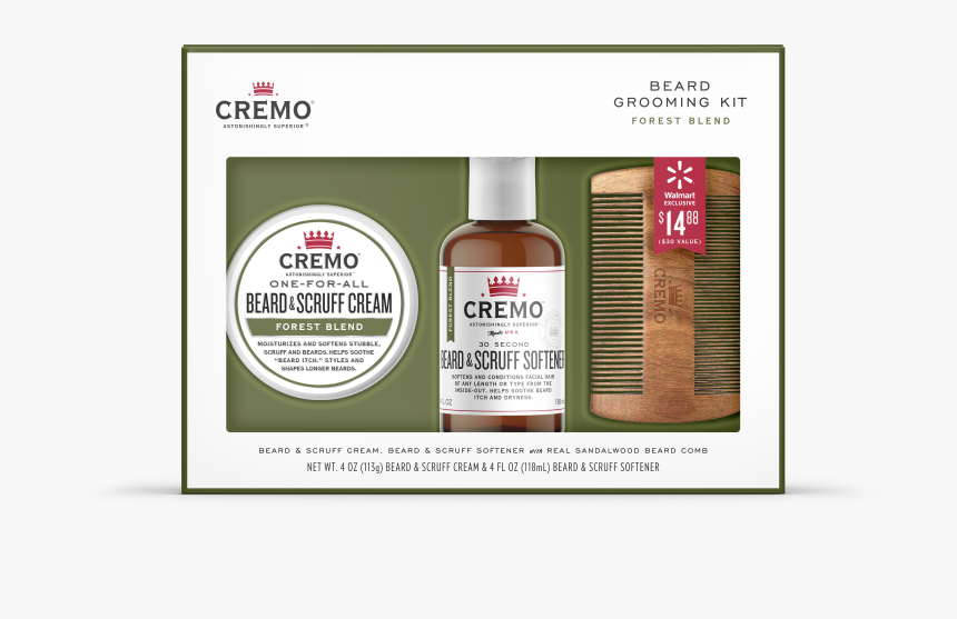 Cremo Beard Kit, HD Png Download , Transparent Png Image - PNGitem