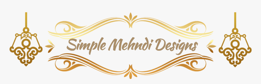 Simple Mehndi Designs - Happy Diwali Png Text, Transparent Png ...