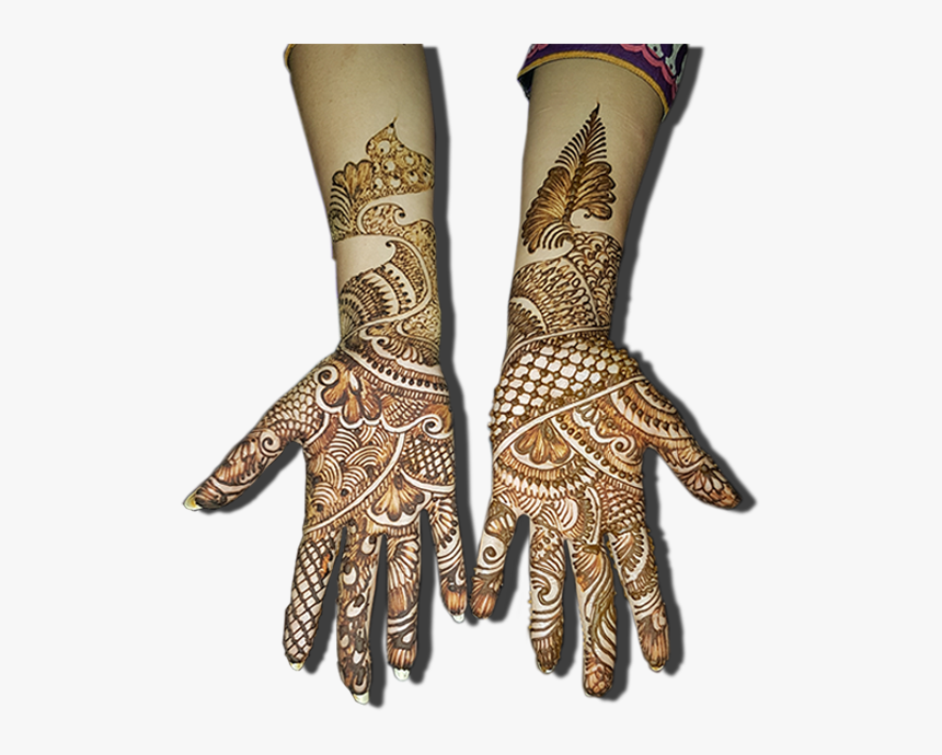 Mehndi Design In Hand Transparent, HD Png Download , Transparent Png ...