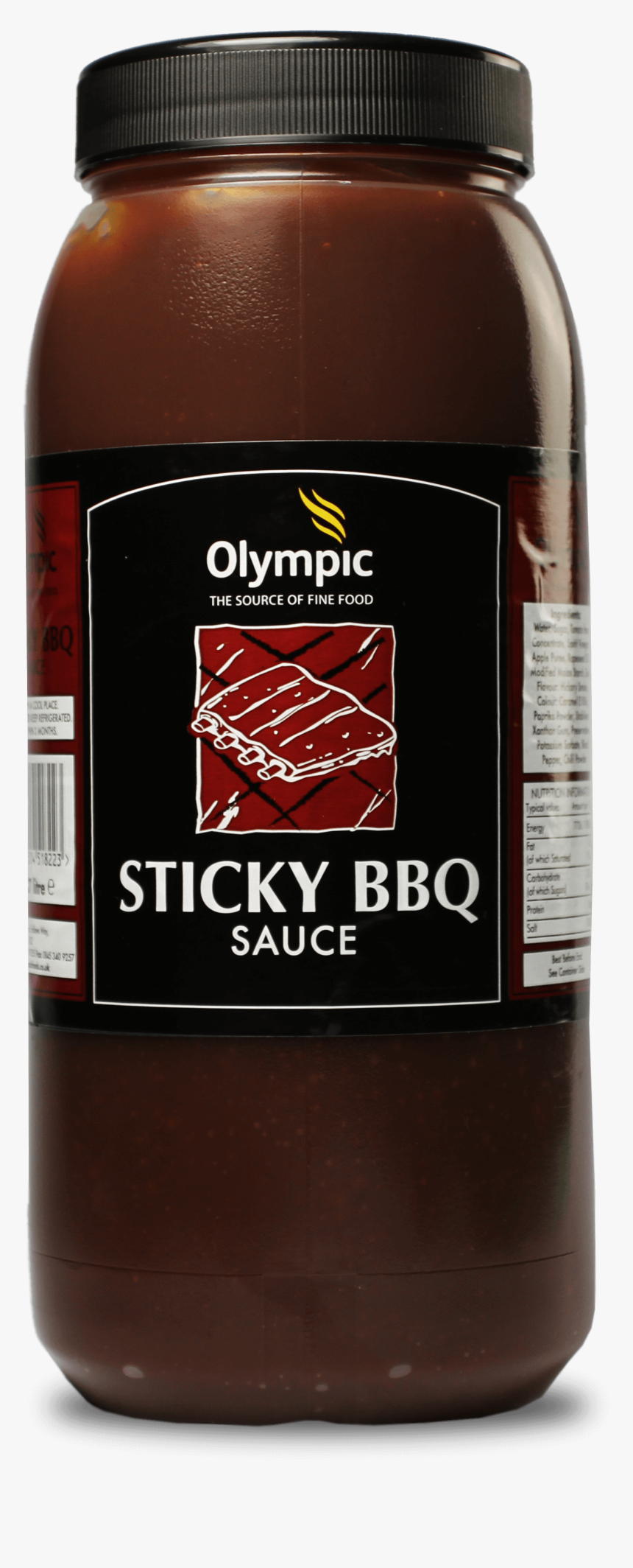 Olympic Sticky Bbq Sauce - Dont Panic Its Organic, HD Png Download ...