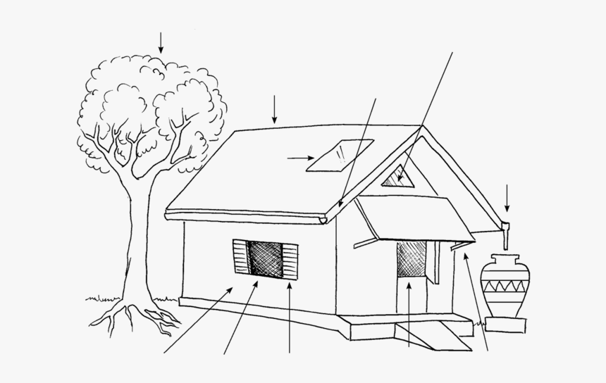 Building A Healthy Home - Cartoon, HD Png Download , Transparent Png ...