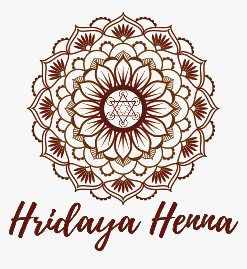 Hridaya Henna - Design Mandala, HD Png Download , Transparent Png Image ...