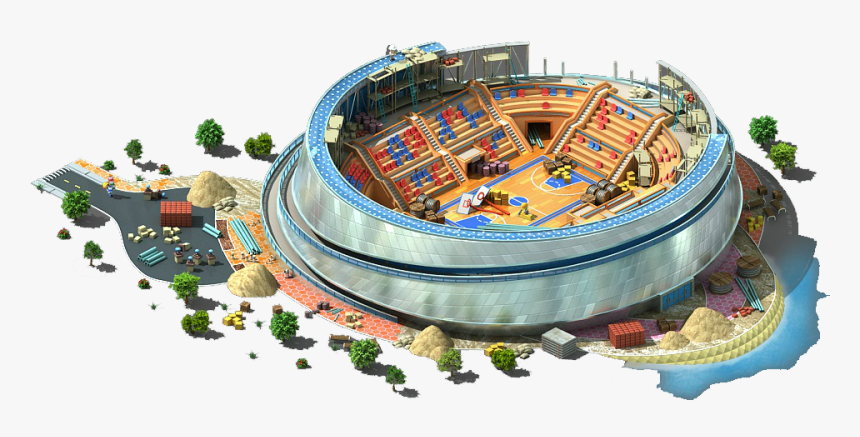 Transparent Basketball Frame Png - Basketball Arena Building, Png ...